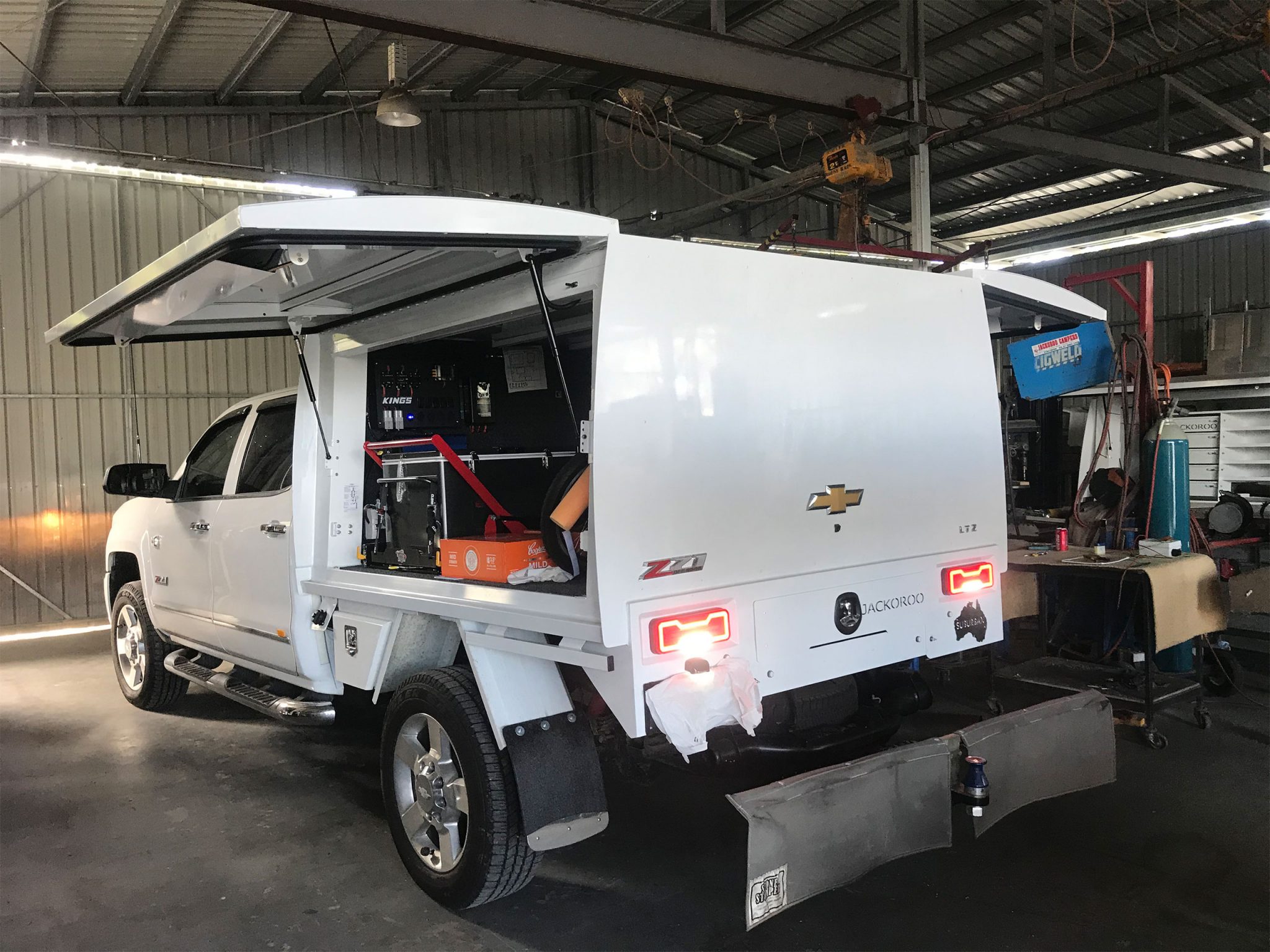 Chevy Silverado Canopy - Jackoroo Motor Bodies